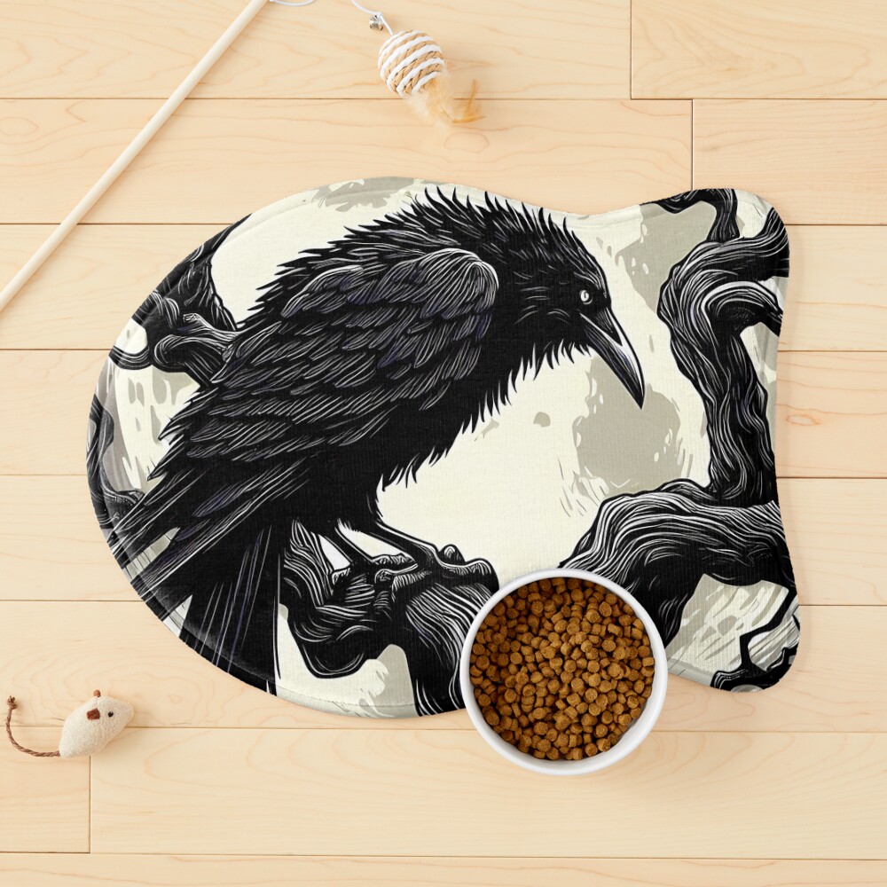 "Circle Crow Logo" Sticker for Sale by ByteyCreatives | Redbubble