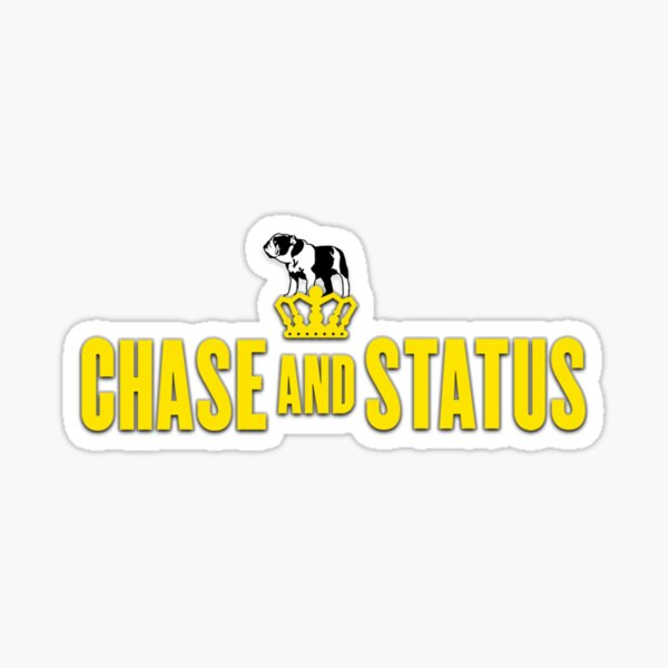 "Chase and Status" Sticker for Sale by cyproshop | Redbubble