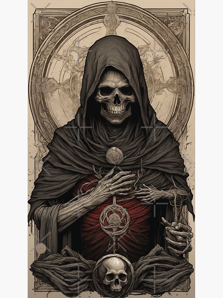 "The Lord Necromancer V4" Sticker for Sale by SimplifyCD | Redbubble