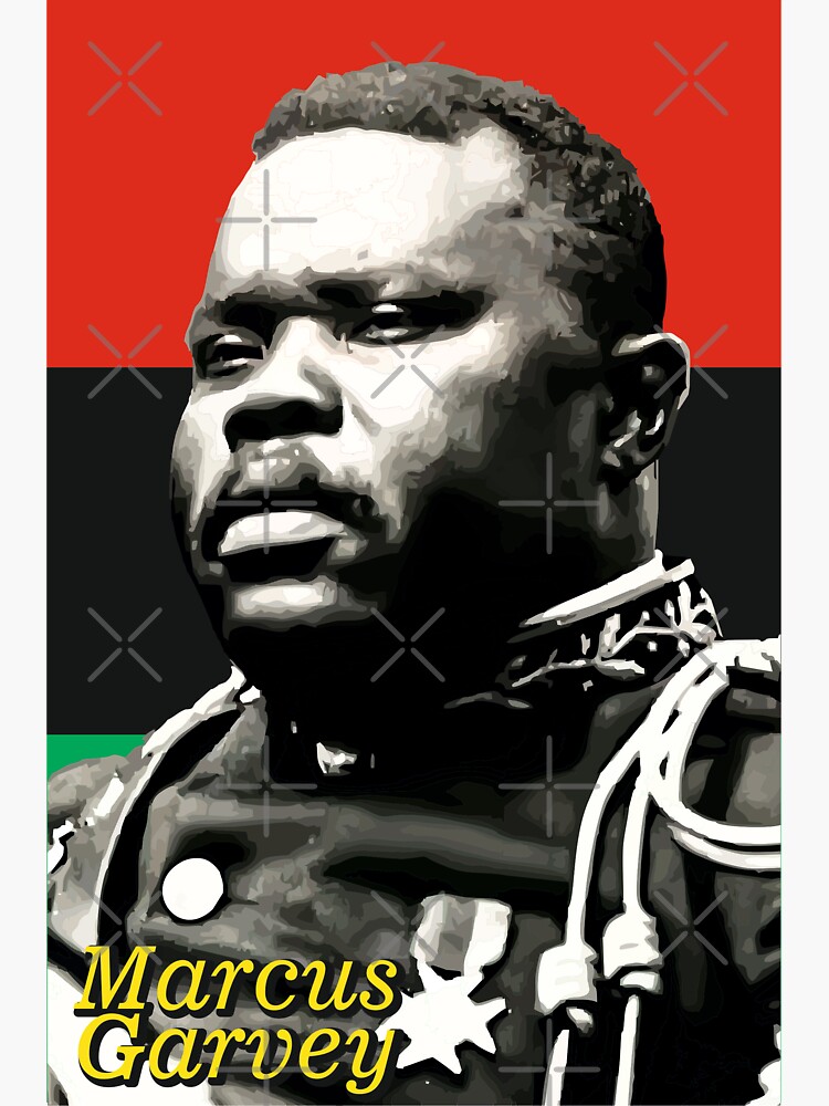 "Marcus Mosiah Garvey, Marcus Garvey, Garvey" Sticker by Tiendaplanista ...
