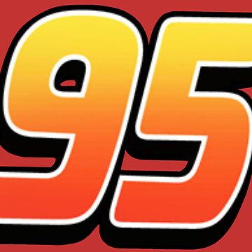 "Mcqueen 95" Sticker for Sale by KLloydPhotos | Redbubble