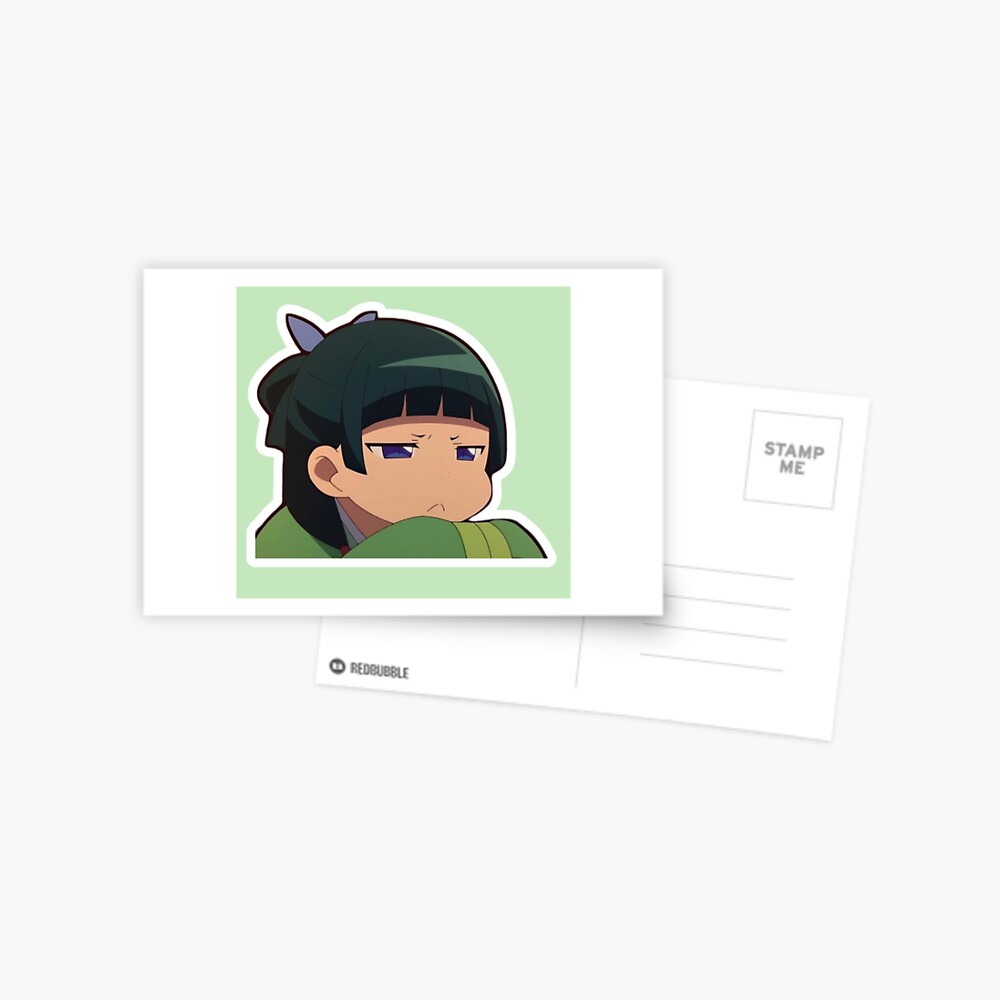 "MaoMao ShaoMao The Apothecary Diaries Chibi Pout Sticker" Sticker for ...