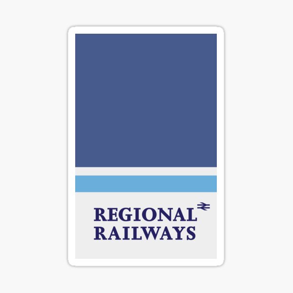"Regional Railways" Sticker for Sale by WDNOICE19 | Redbubble