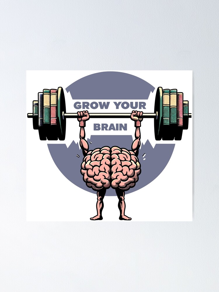 "Mental Fitness: "Grow Your Brain" Motivational Workout" Poster for ...