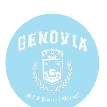 "Genovia Sticker Princess Diaries Film Sticker" Sticker for Sale by ...