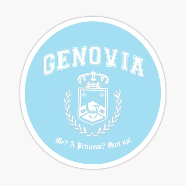"Genovia Sticker Princess Diaries Film Sticker" Sticker for Sale by ...