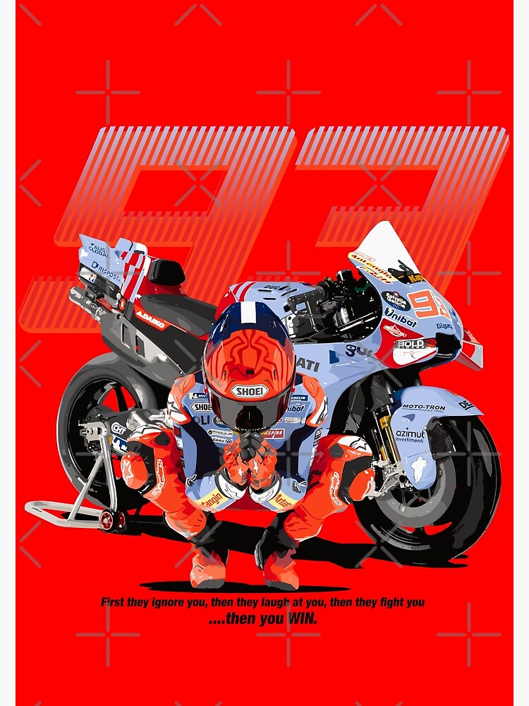 "MM93 The Battle Begins " Poster for Sale by Speedjunkies | Redbubble
