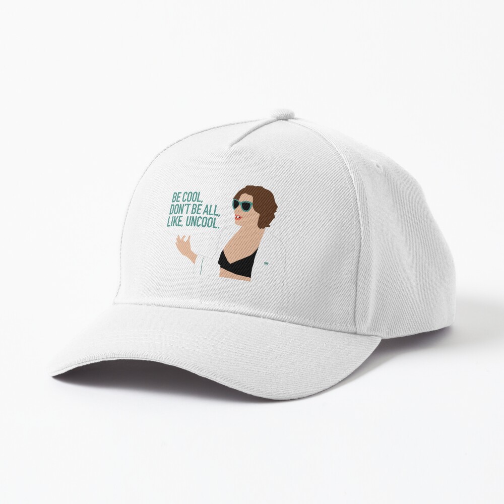 "Be Cool, Don’t Be All, Like, Uncool. - Luann RHONY design" Sticker for ...