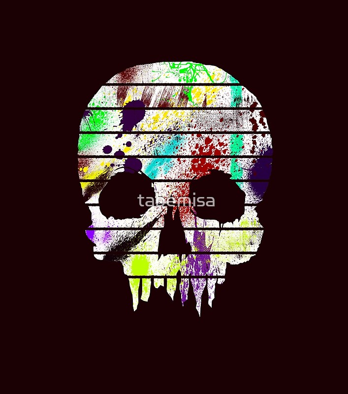 "Skull COlors" by tabemisa | Redbubble