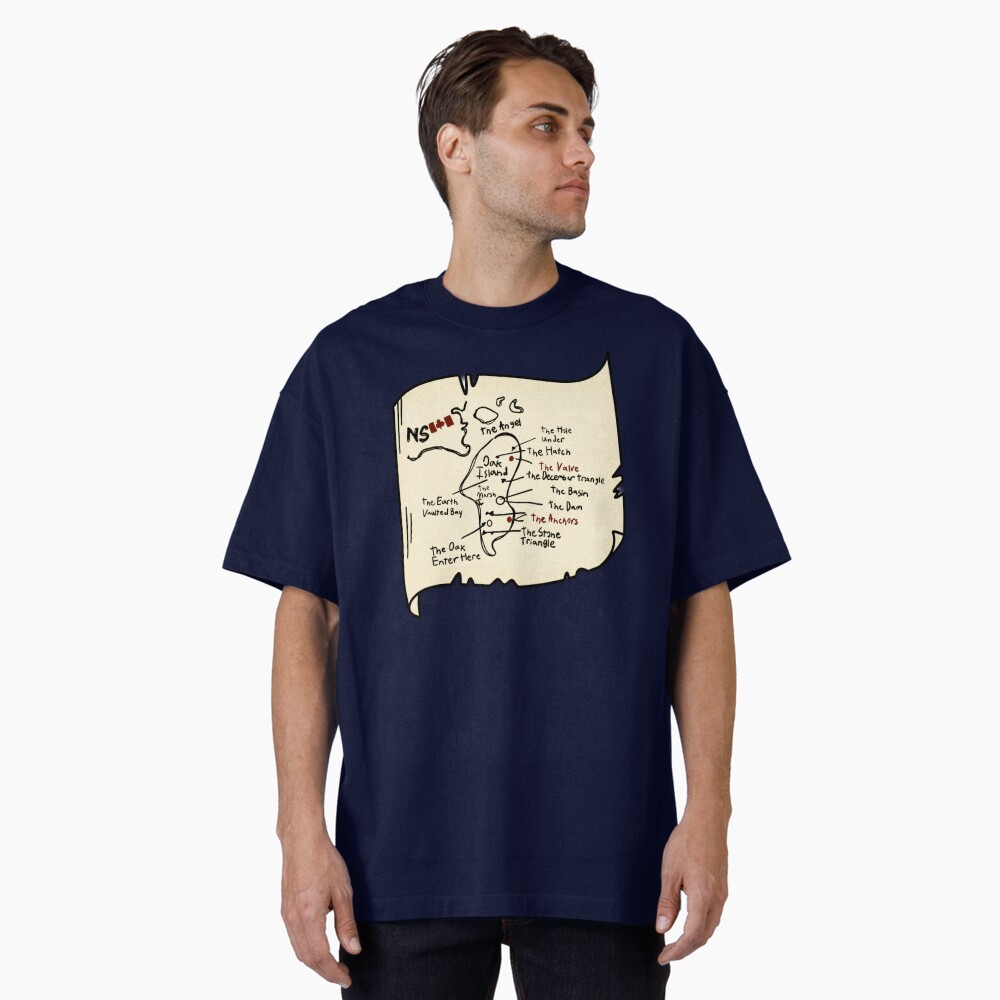 "The Curse of Oak Island Zena Halpern Map, Nova Scotia Canada" Sticker ...