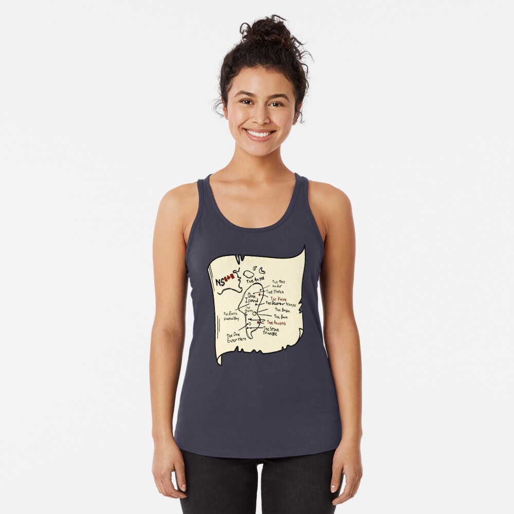 "The Curse of Oak Island Zena Halpern Map, Nova Scotia Canada" Sticker ...