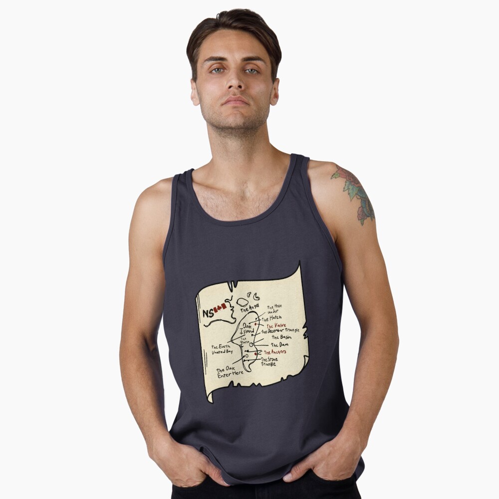 "The Curse of Oak Island Zena Halpern Map, Nova Scotia Canada" Sticker ...