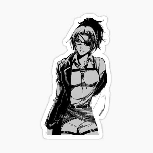 "anime hange" Sticker for Sale by trendyfinds4u | Redbubble