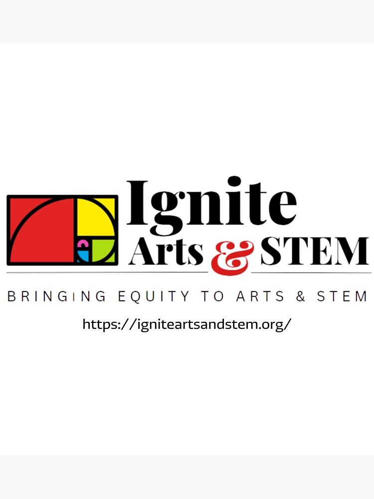 "Ignite Arts & STEM Main Logo" Sticker for Sale by IgniteArtsSTEM | Redbubble