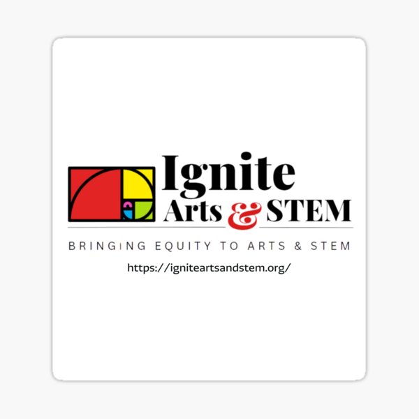 "Ignite Arts & STEM Main Logo" Sticker for Sale by IgniteArtsSTEM ...