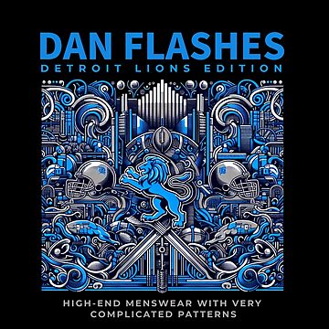 "Dan Flashes Detroit Lions Edition" Sticker for Sale by Primotees ...
