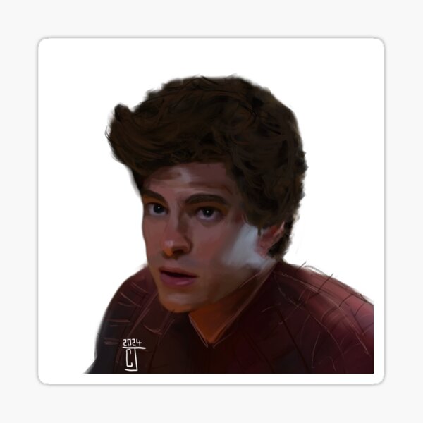 "Andrew Garfield" Sticker for Sale by Art-by-CJ | Redbubble