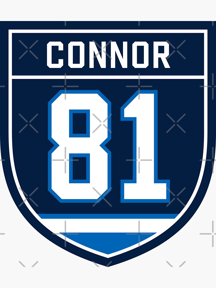 "Kyle Connor Winnipeg #81 emblem" Sticker for Sale by Tarroi | Redbubble
