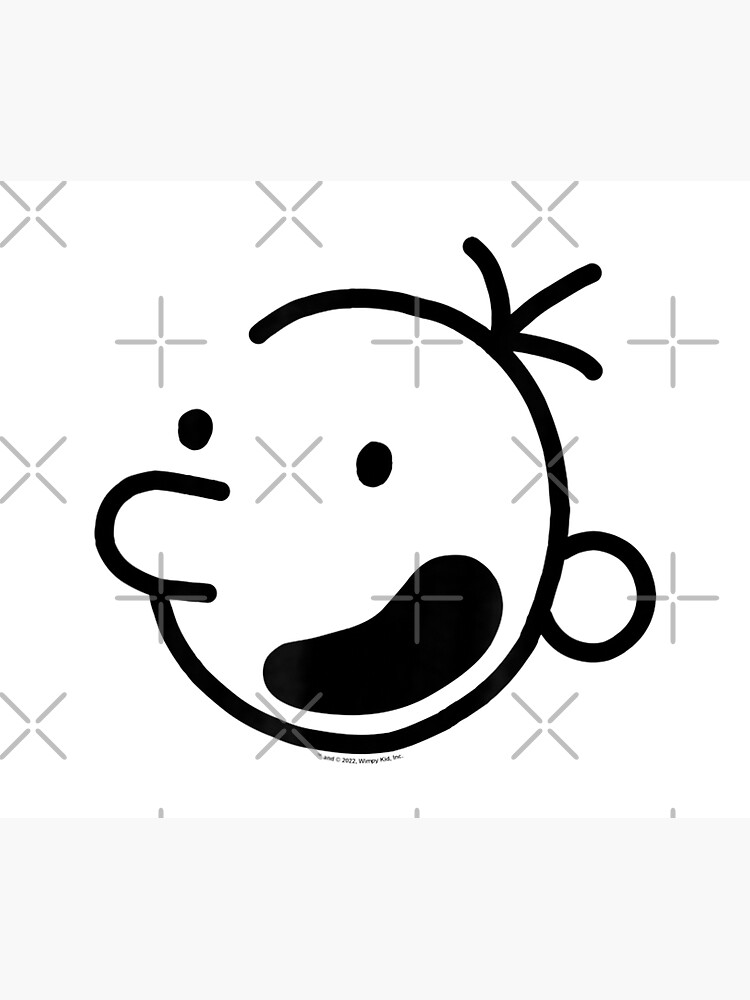 "Wimpy Kid Head" Art Print for Sale by DanMelita | Redbubble
