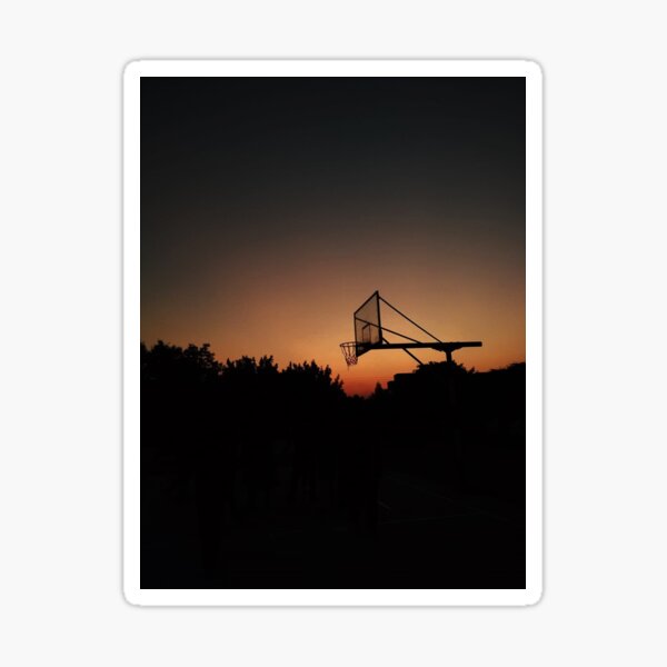 "Basketball HOOP" Sticker for Sale by PrimeDuplex | Redbubble