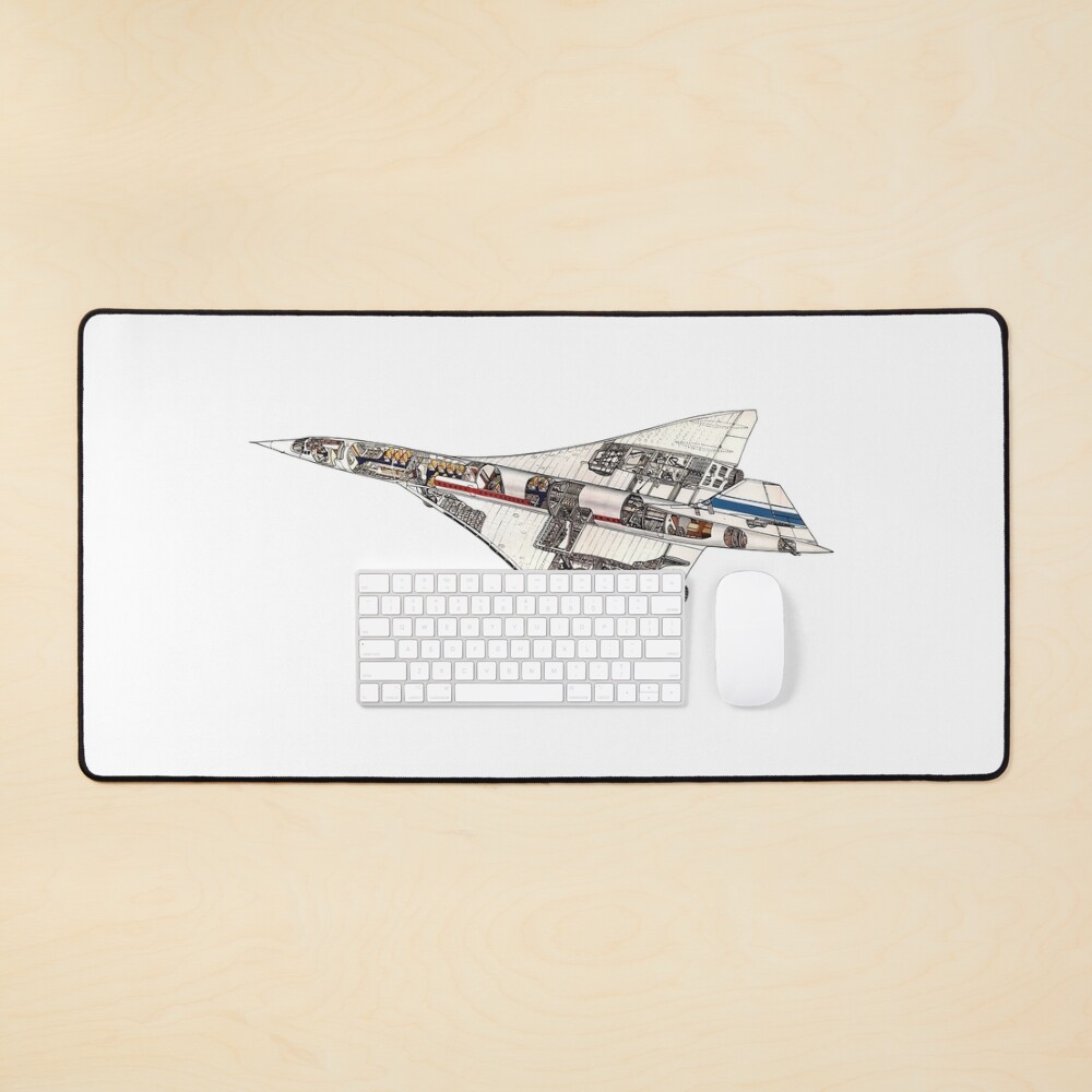 "Concorde - Cutaway drawing 1969" Sticker for Sale by Speedbirddesign ...