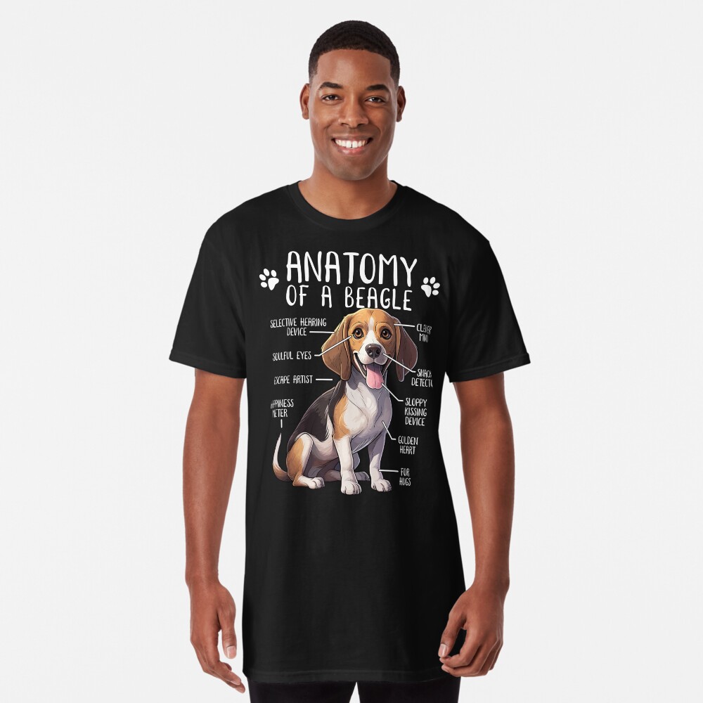 "Funny Beagle Anatomy Beagle Dog Lover" Sticker for Sale by la-nynx | Redbubble