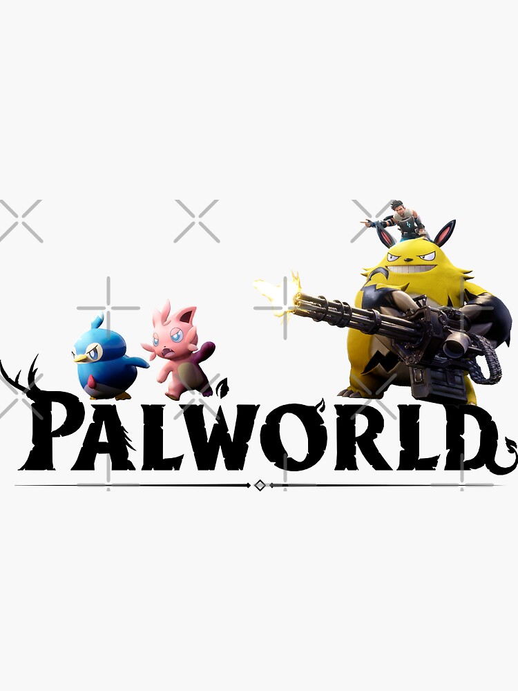 "Palworld Pals" Sticker for Sale by Borg219467 | Redbubble