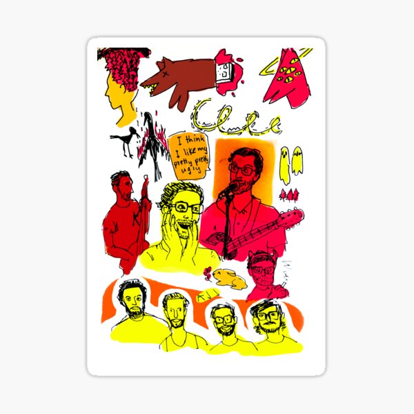 "AJJ doodles" Sticker for Sale by smmetra | Redbubble