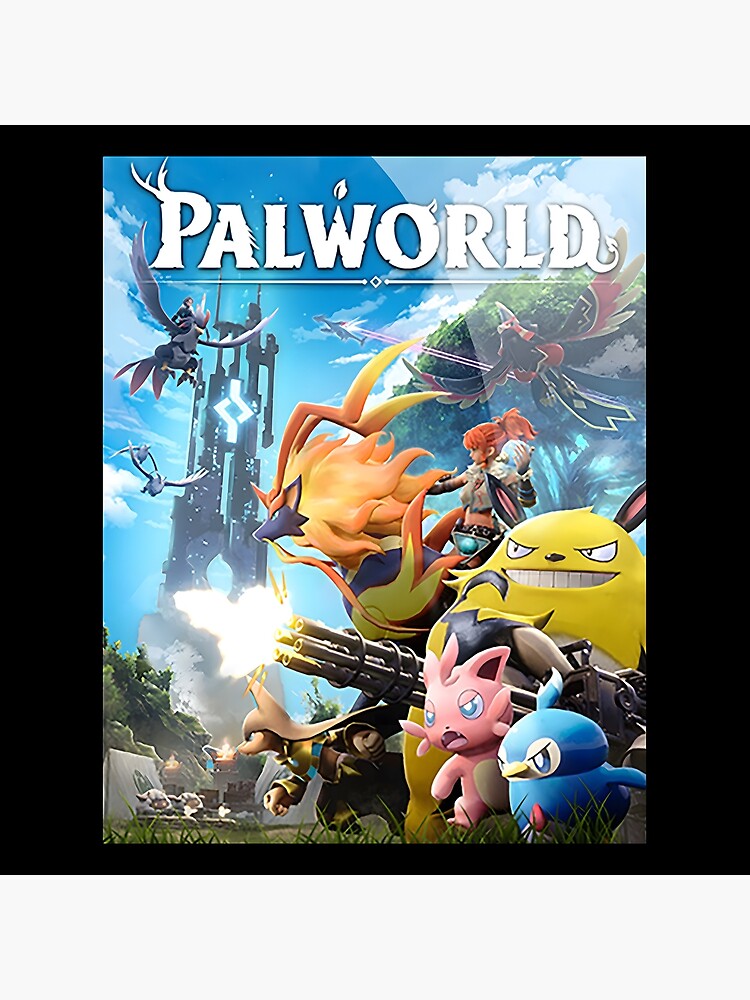 "palworld" Poster for Sale by kamres | Redbubble