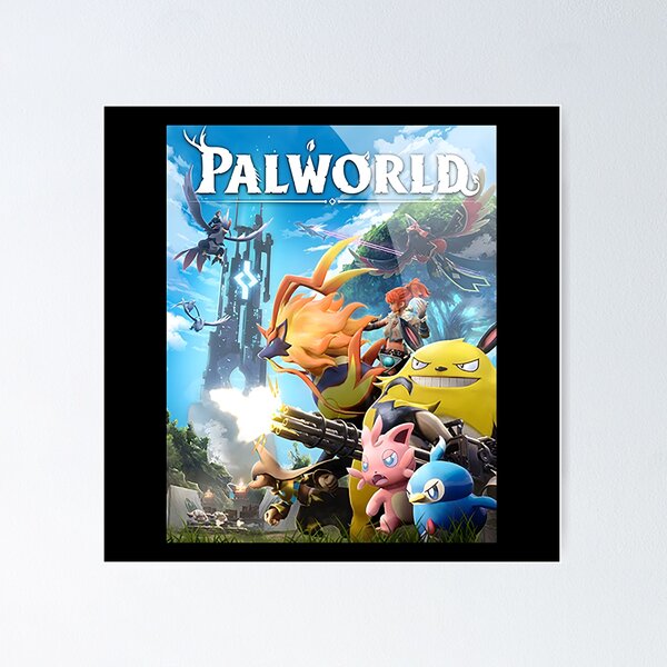 "palworld" Poster for Sale by kamres | Redbubble