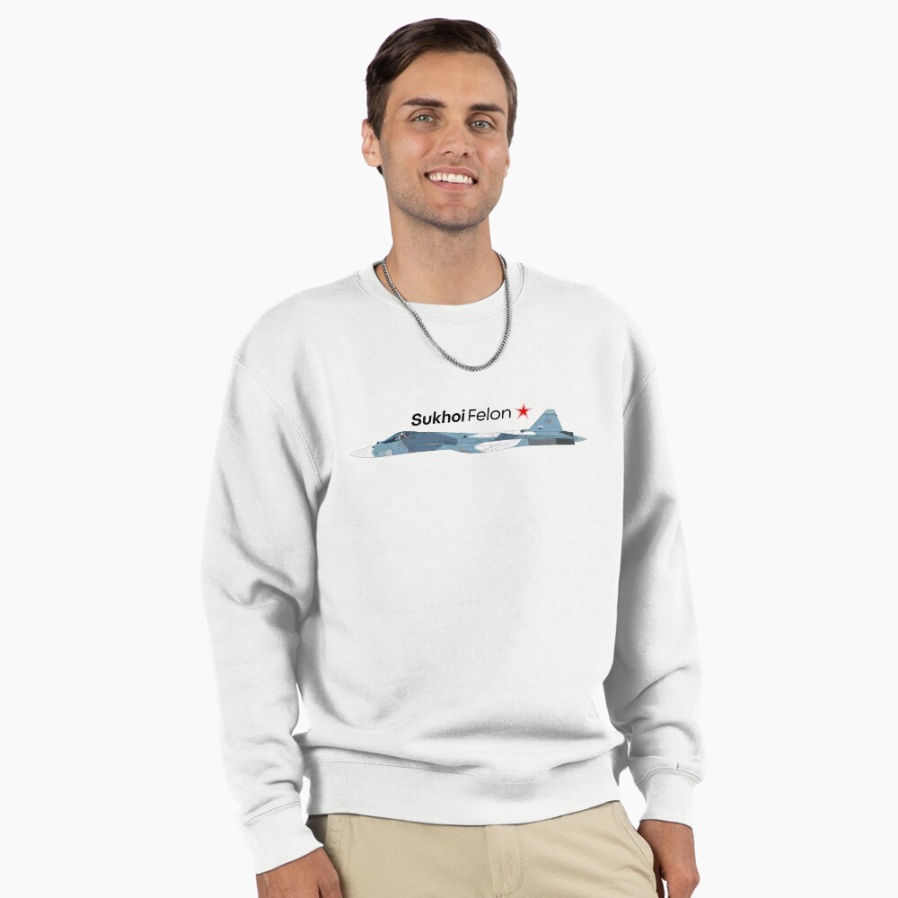 "Sukhoi Su-57 Felon" Sticker by ALaChasseBordel | Redbubble