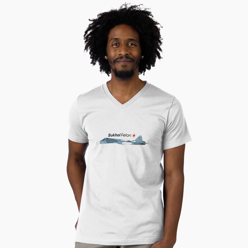 "Sukhoi Su-57 Felon" Sticker by ALaChasseBordel | Redbubble