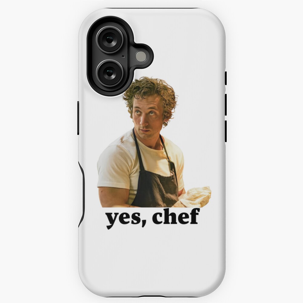 "Yes Chef Carmy Berzatto The Bear" Sticker for Sale by wunreita | Redbubble