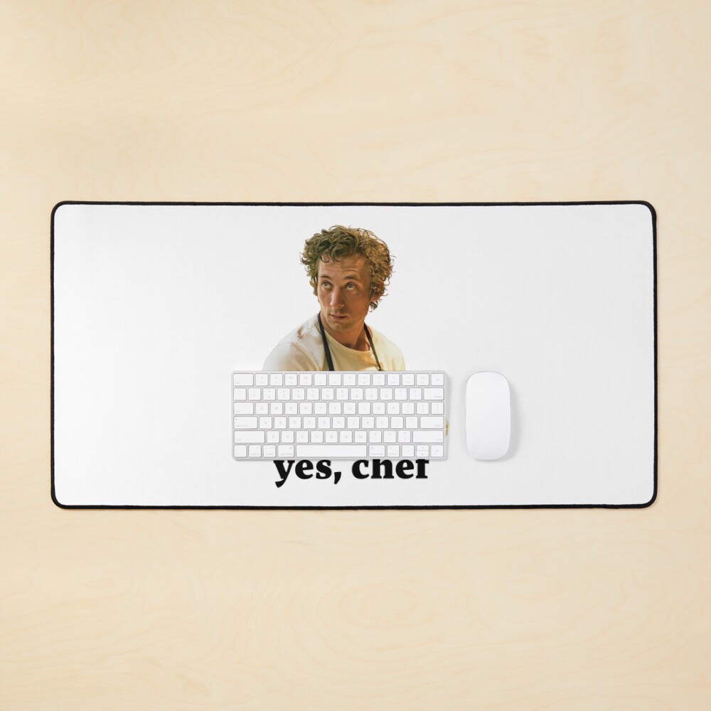 "Yes Chef Carmy Berzatto The Bear" Sticker for Sale by wunreita | Redbubble