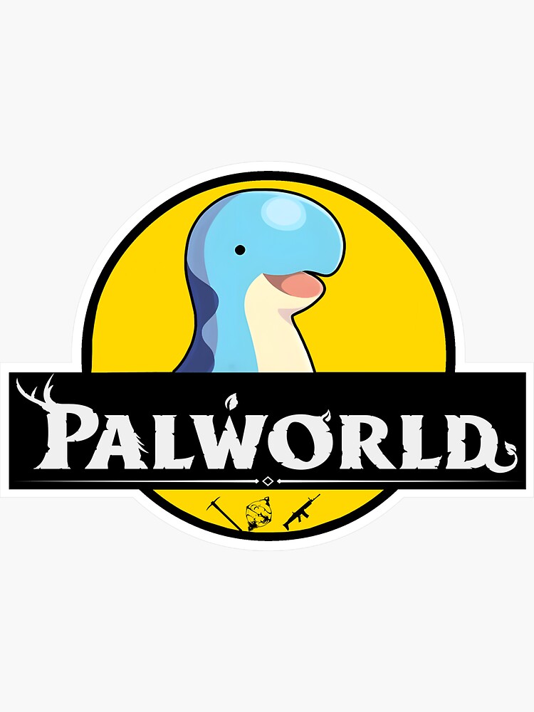 "palworld" Sticker for Sale by kamres | Redbubble
