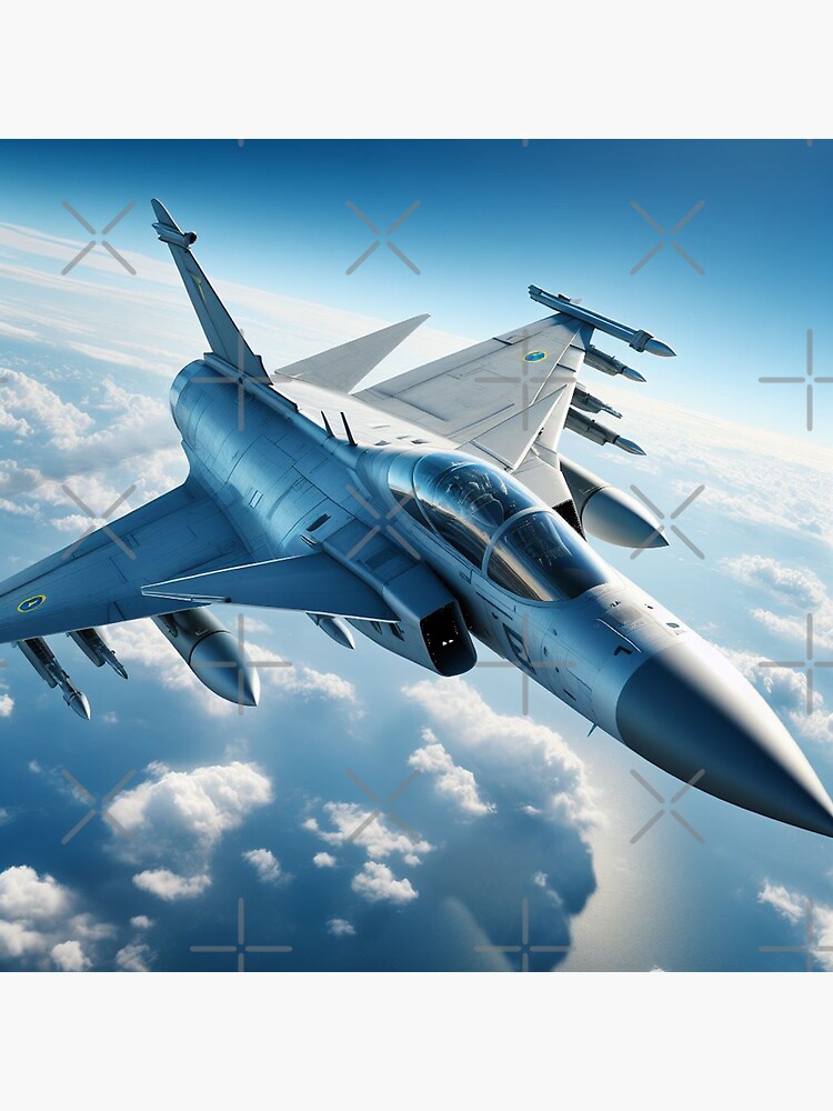"Saab JAS 39 Gripen" Sticker for Sale by RaF71PrO | Redbubble