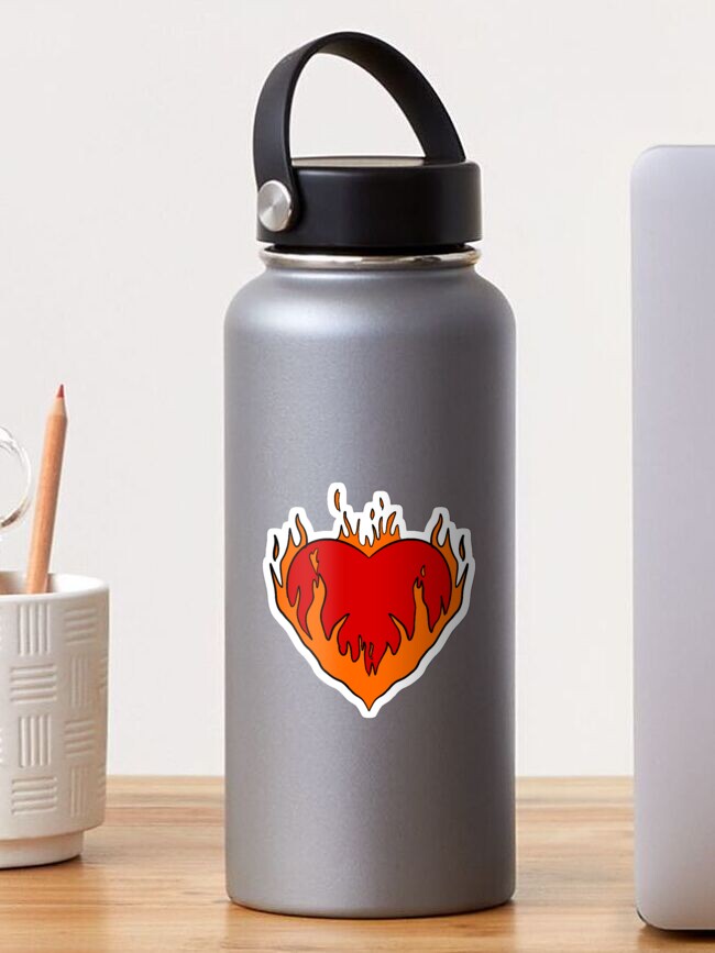 "Fireheart '" Sticker for Sale by brooketyler16 | Redbubble