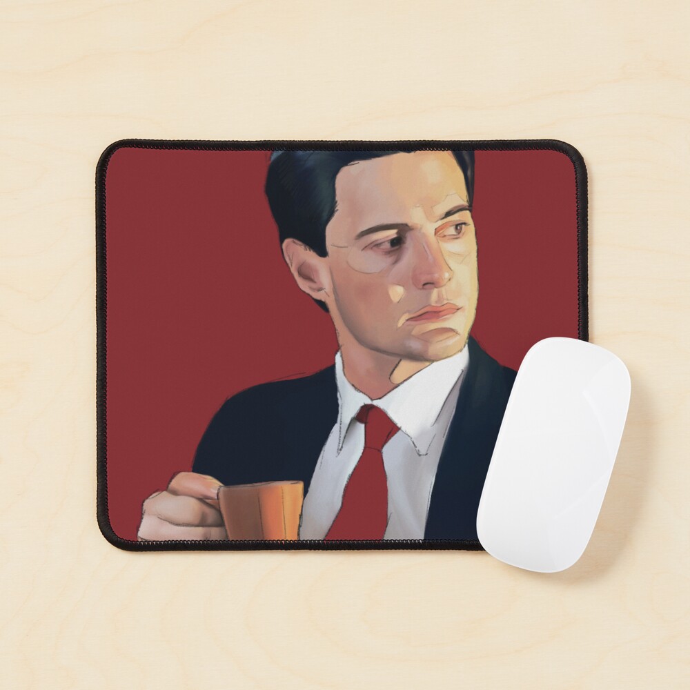 "Agent Dale Cooper - Red Poster" Sticker for Sale by LukePeople170 ...