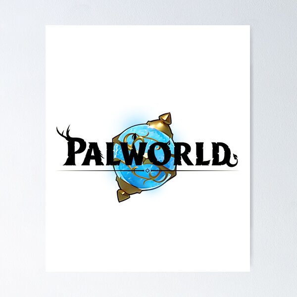 "palworld" Poster for Sale by kamres | Redbubble