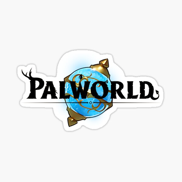 "palworld" Sticker for Sale by kamres | Redbubble