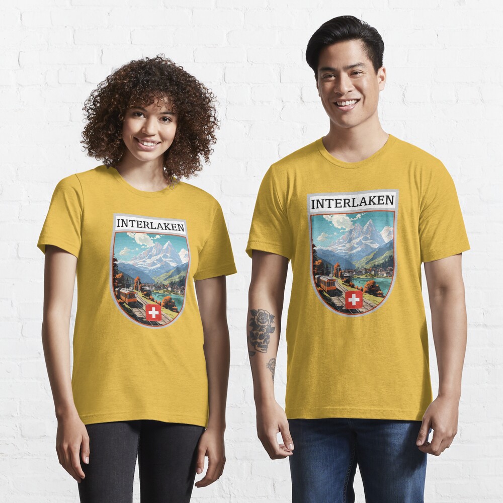 "Interlaken Switzerland" Sticker for Sale by sticket-travel | Redbubble