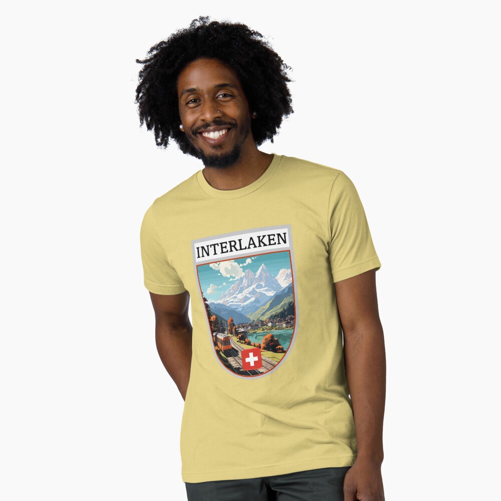 "Interlaken Switzerland" Sticker for Sale by sticket-travel | Redbubble