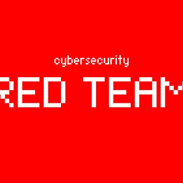 "Cybersecurity: RED TEAM" Sticker for Sale by hashbastet | Redbubble