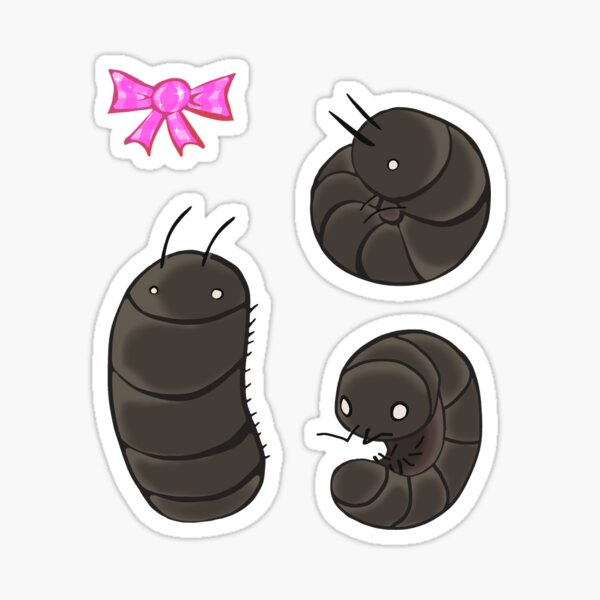 "Silly Rolly Polly’s" Sticker for Sale by RainsCactus | Redbubble