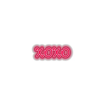 "XOXO" Sticker for Sale by mandy-2527 | Redbubble