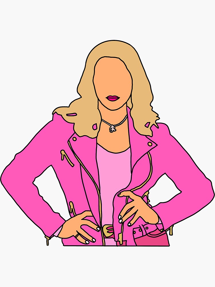 "Regina George" Sticker for Sale by aliviawiley | Redbubble