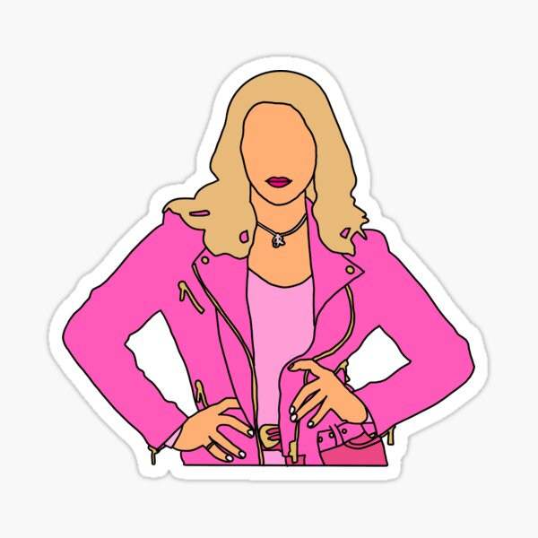 "Regina George" Sticker for Sale by aliviawiley | Redbubble