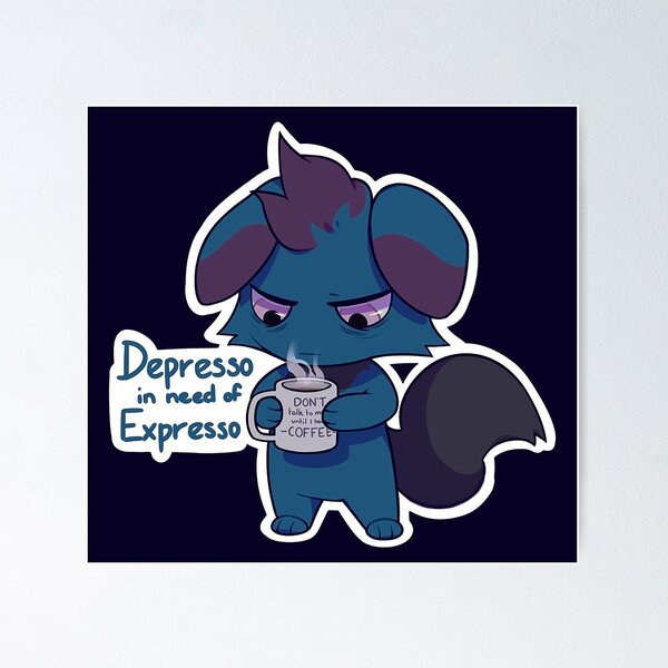 "Palworld Depresso, Palworld, Palworld Meme" Poster for Sale by ...