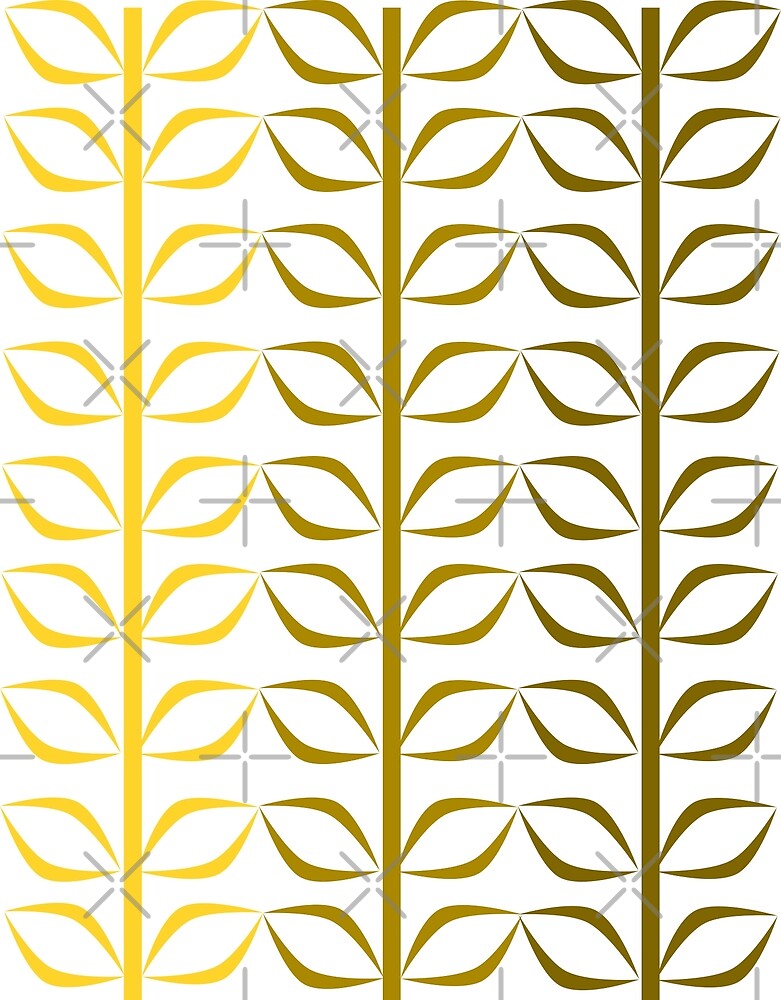 "coloured geometric vines" by Stephen Ignacio | Redbubble