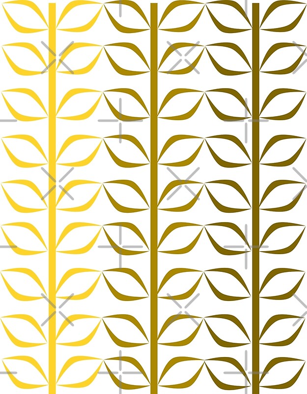 "coloured geometric vines" by Stephen Ignacio | Redbubble